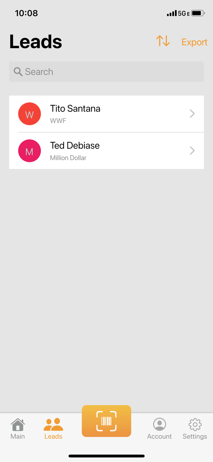 Using The GTR Leads App To Capture Leads At Your Event